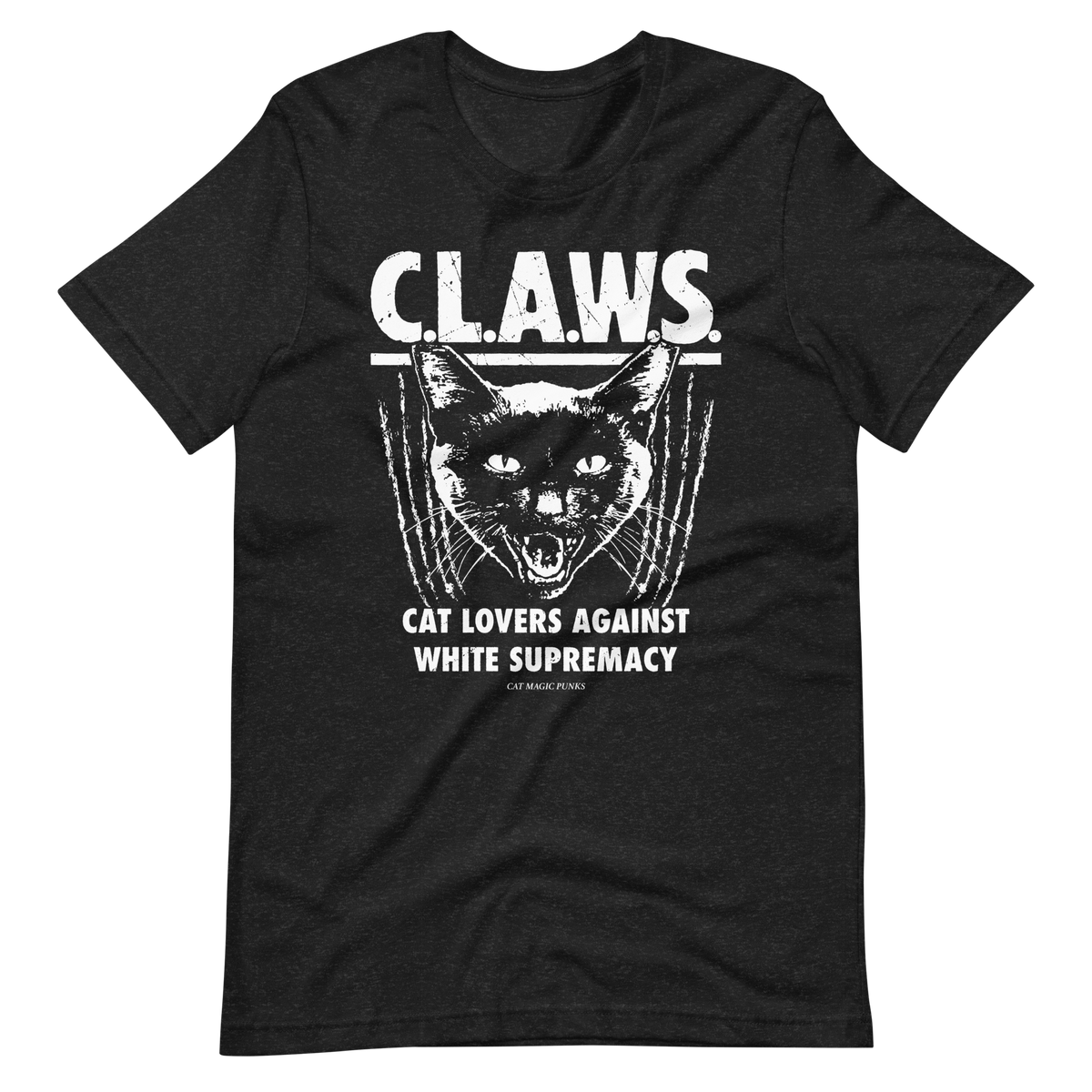 CLAWS Shirt (Bella+Canvas) – Cat Magic Punks